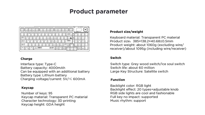 AULA F98 Pro Gasket Mechanical Keyboard – Aula Inno