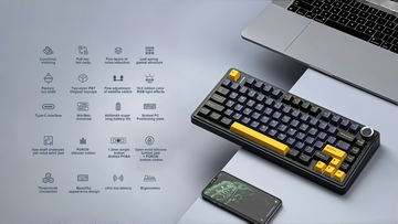 AULA F75 Gasket Mechanical Keyboard – Aula Inno