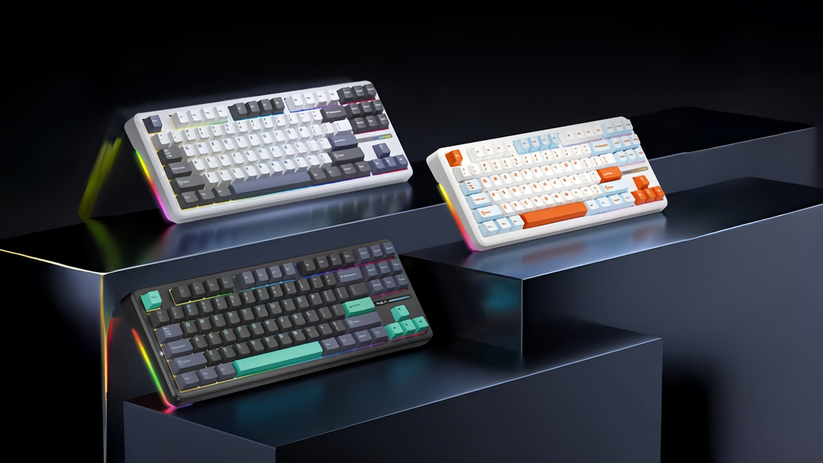 AULA F87 Pro Gasket Mechanical Keyboard-Color-Random Blind Box – Aula Inno