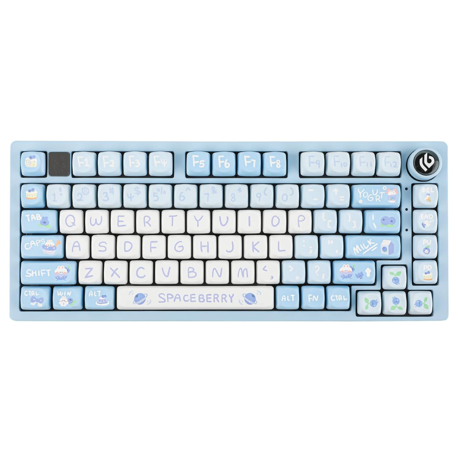 HI75 75% Customized Mechanical Keyboard-Blueberry Party – Aula Inno